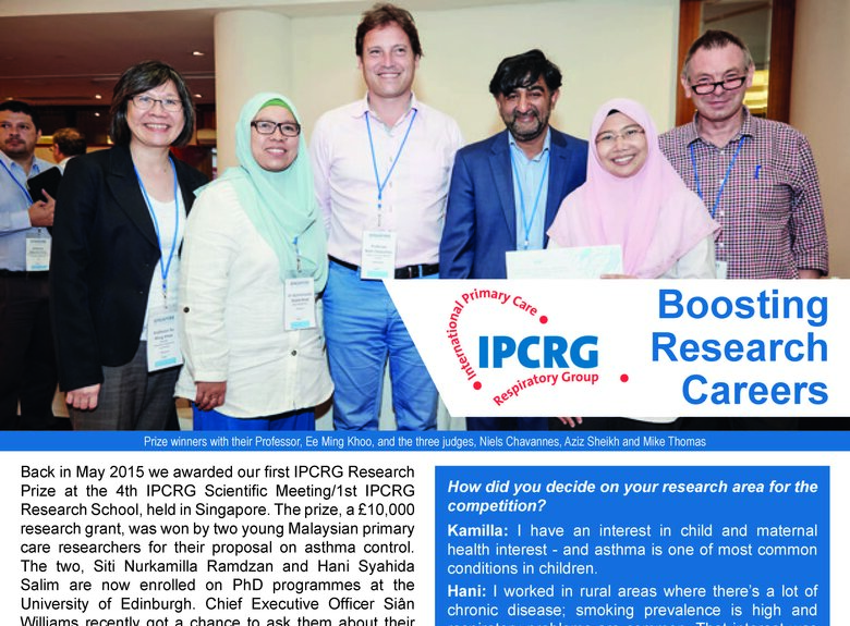 IPCRG - Boosting Research Careers | IPCRG