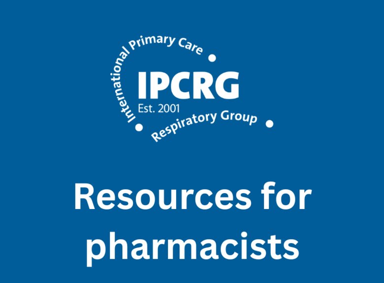 Resources for pharmacists | IPCRG